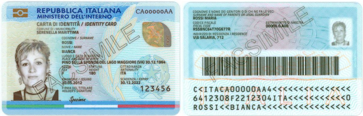 A "CARTA D'IDENTITÀ" italiana: como fazer - Daniel Taddone - Deputato 2018